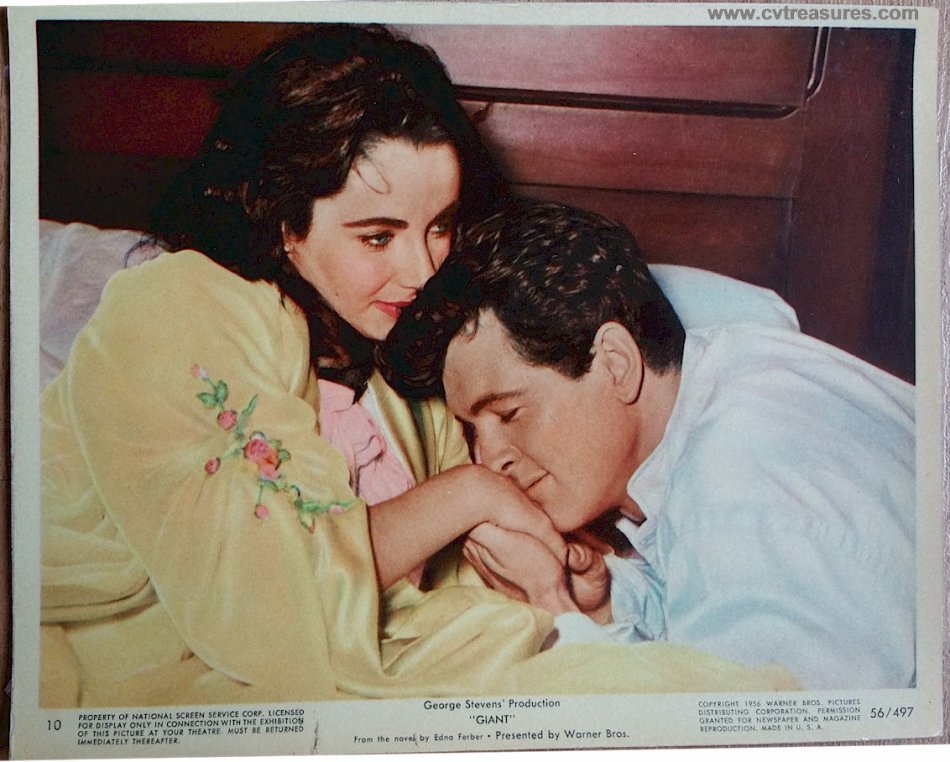 Giant James Dean Elizabeth Taylor Original Vintage Still Photo 7 ...