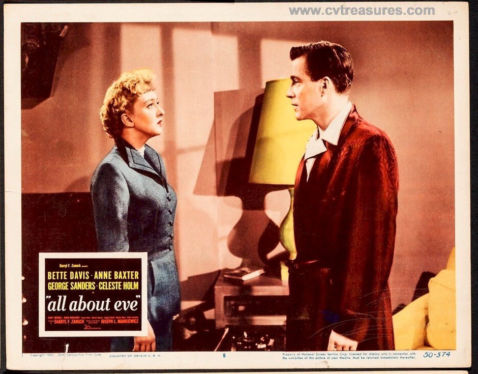 Original Old Relic Movie Posters Film Memorabilia Collectibles For Sale "All About Eve" Original ...
