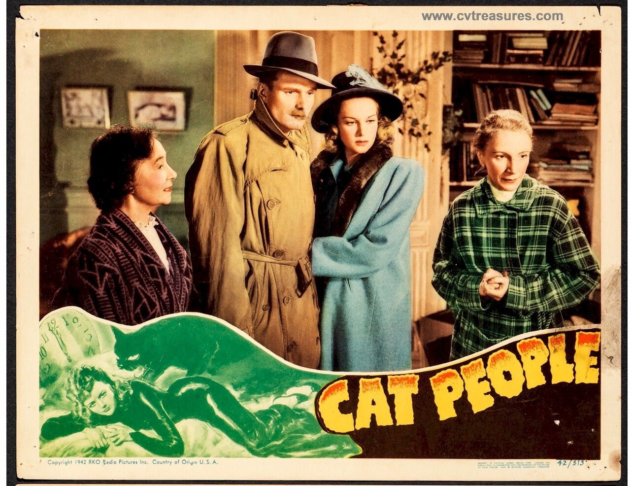 Original Antique Old Classic Horror Film Theater Movie Posters ...